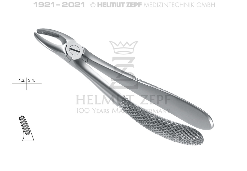Zepf Children Extraction Forcep KLEIN without Spring #7-K ENGL - City ...
