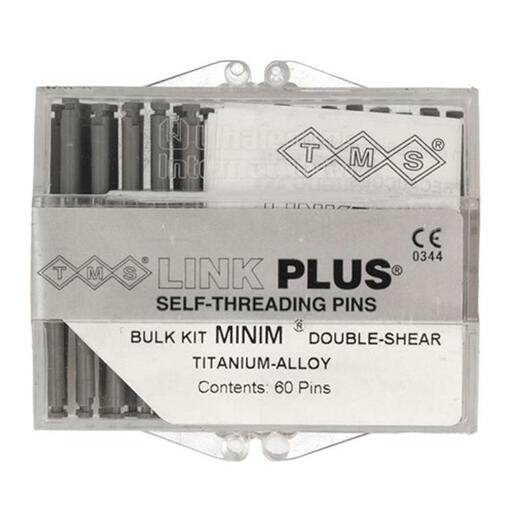 Whaledent TMS Thread Mate Link Plus Titanium Minim Silver Double Shear ...